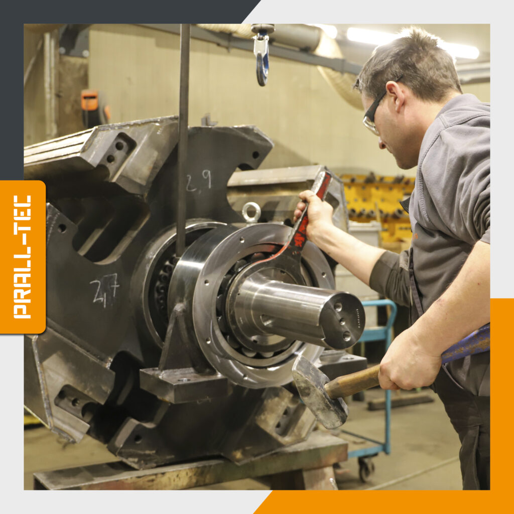 Bearing assembly of a new rotor 🔧
